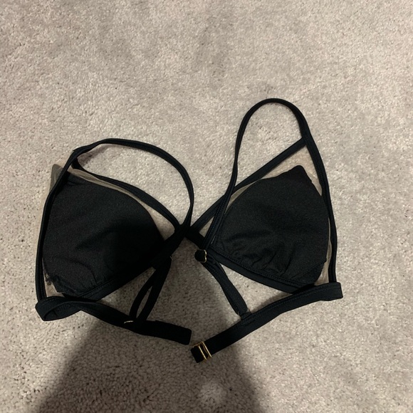 Xhilaration | Swim | Target Black Triangle Bikini Top | Poshmark